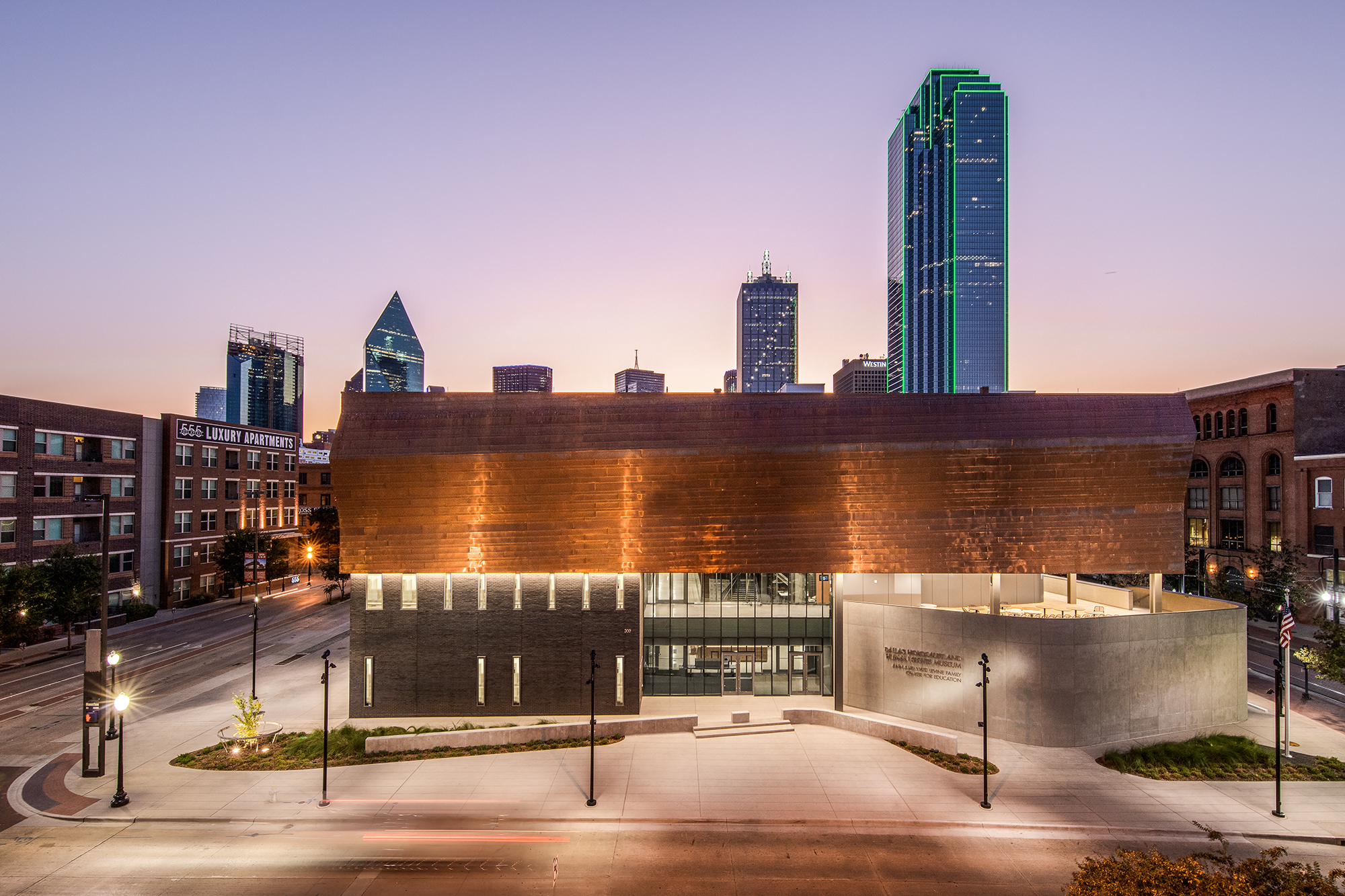 Dallas Holocaust Museum’s Copper Facade Represents Perseverance