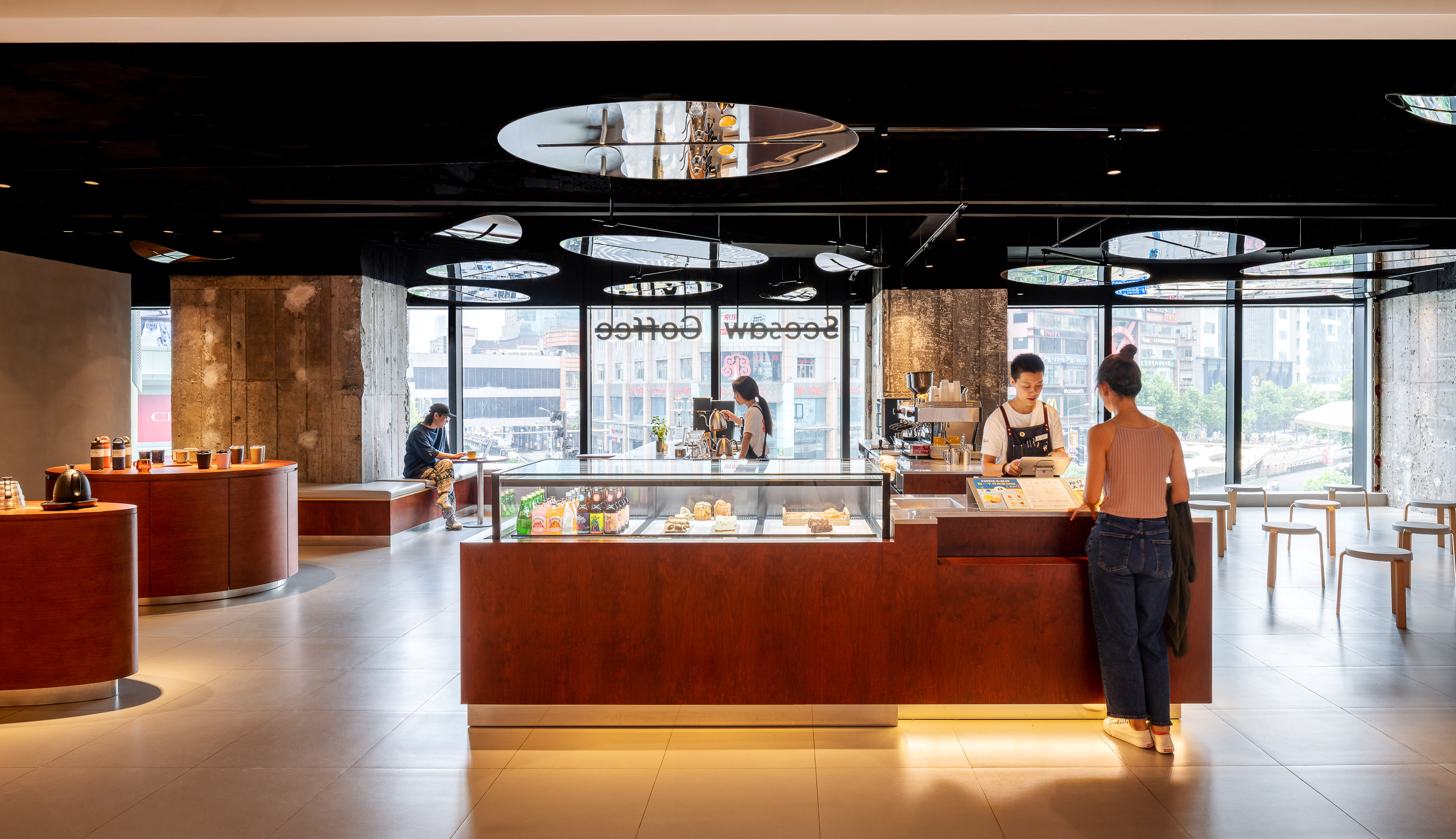 SeeSaw Coffee Huarun - Architect Magazine