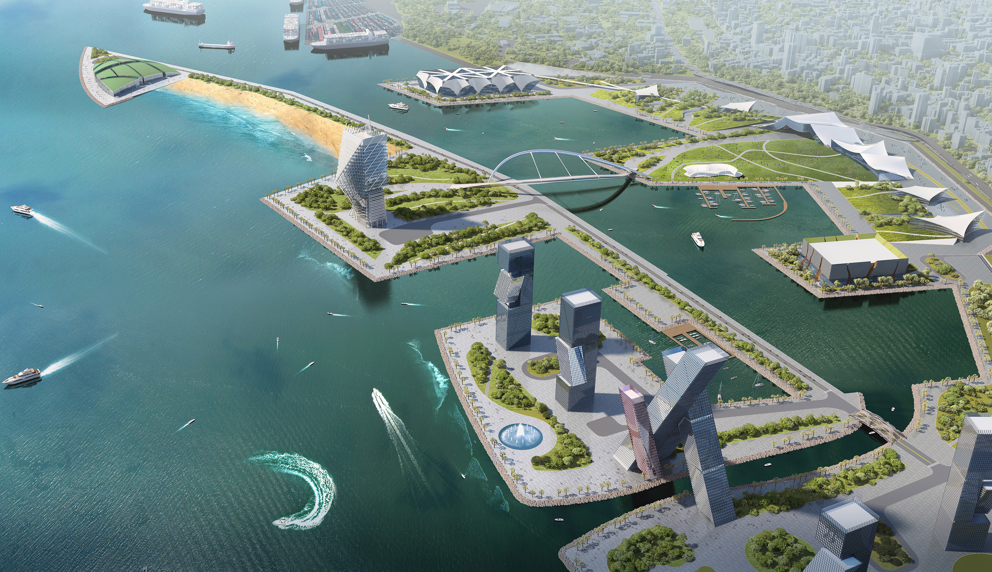 Beirut Sea Port 'Phoenix' Design Proposal - Architect Magazine