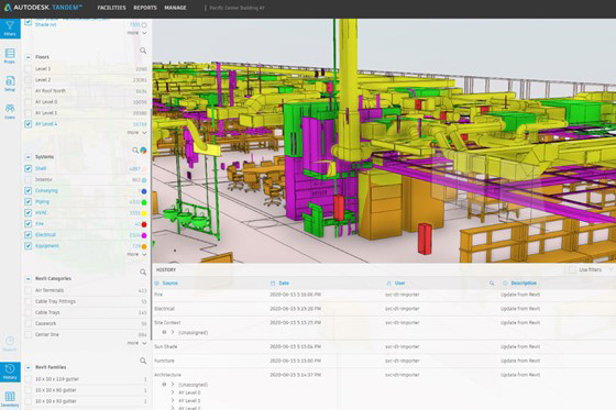 Autodesk Launches Public Beta of Tandem, a Digital Twin Platform