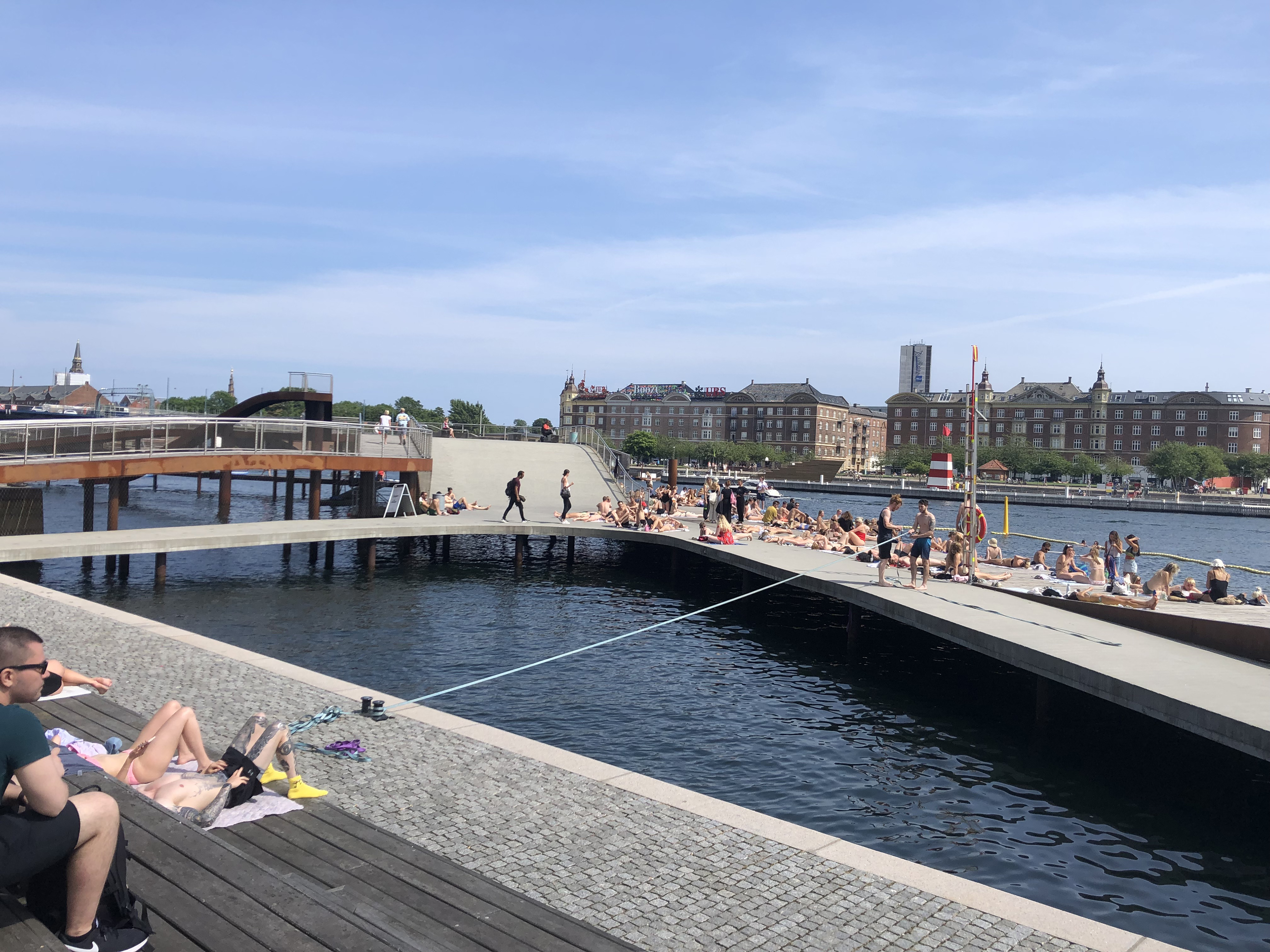 The Beach Next to the Paving Stones