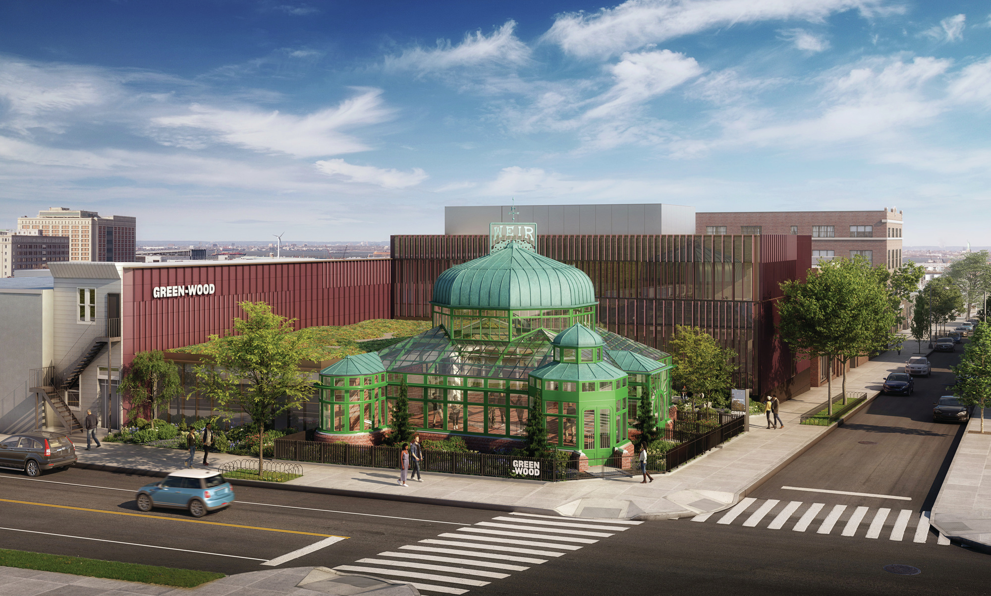 Green-Wood Cemetery Education and Welcome Center - Architect Magazine