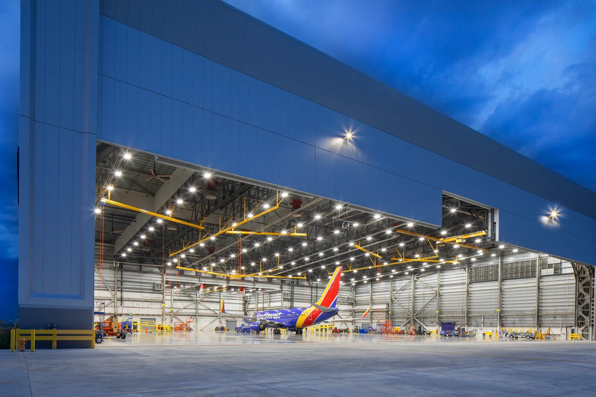 Southwest Airlines DEN Aircraft Maintenance Center - Architect Magazine