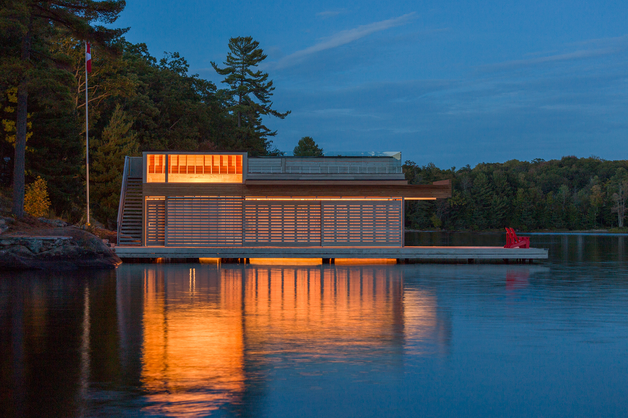 Lake Muskoka Boathouse - Architect Magazine