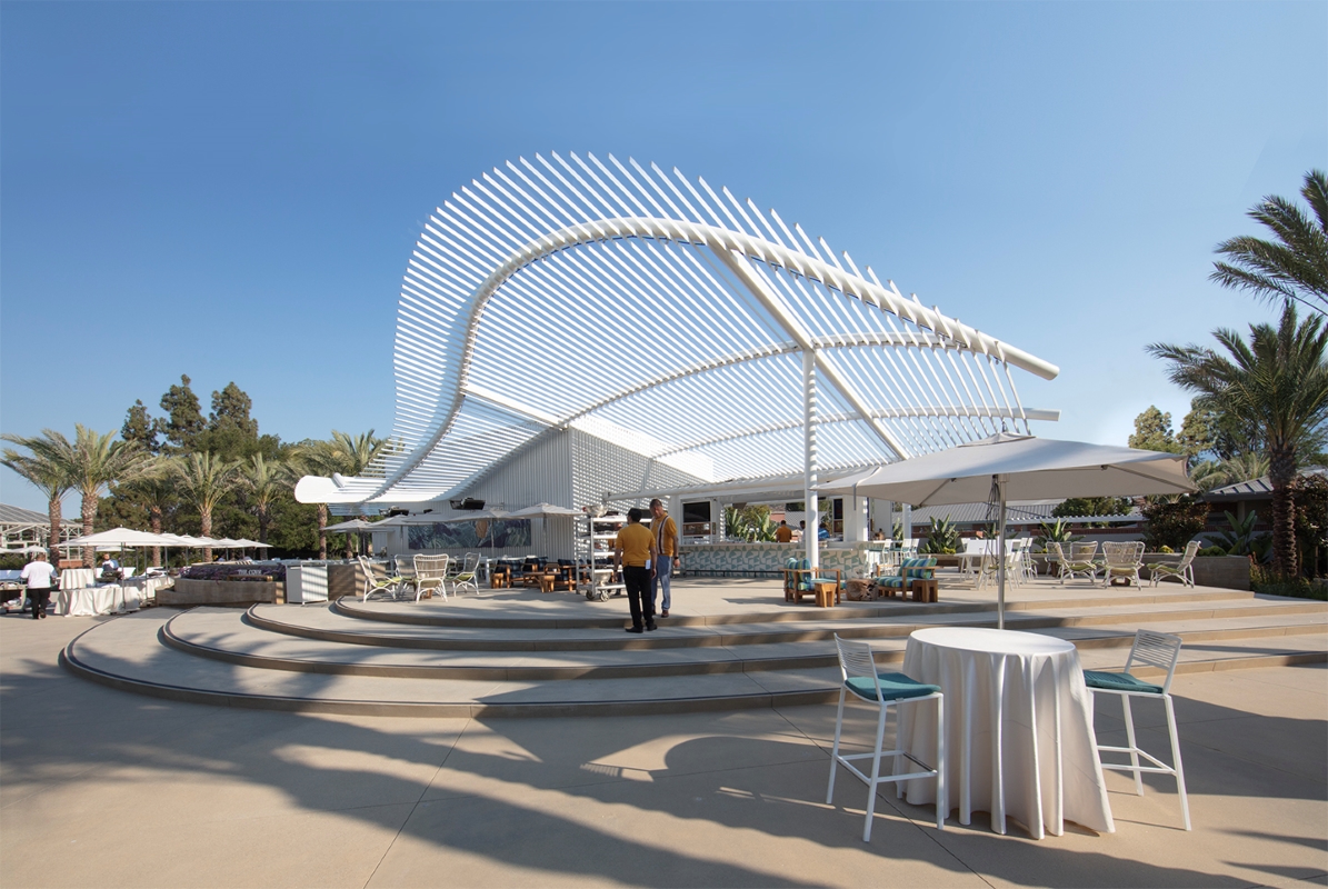 Hotel Outdoor Space Designed by Brooks + Scarpa Exudes Sunny SoCal Vibes