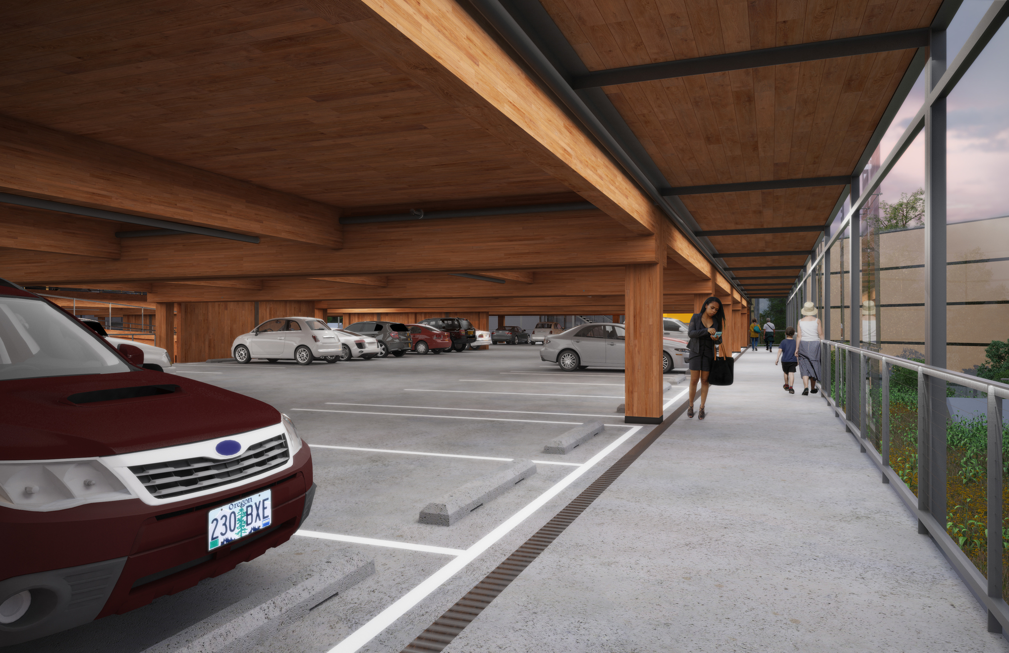 Glenwood CLT Parking Garage - Architect Magazine