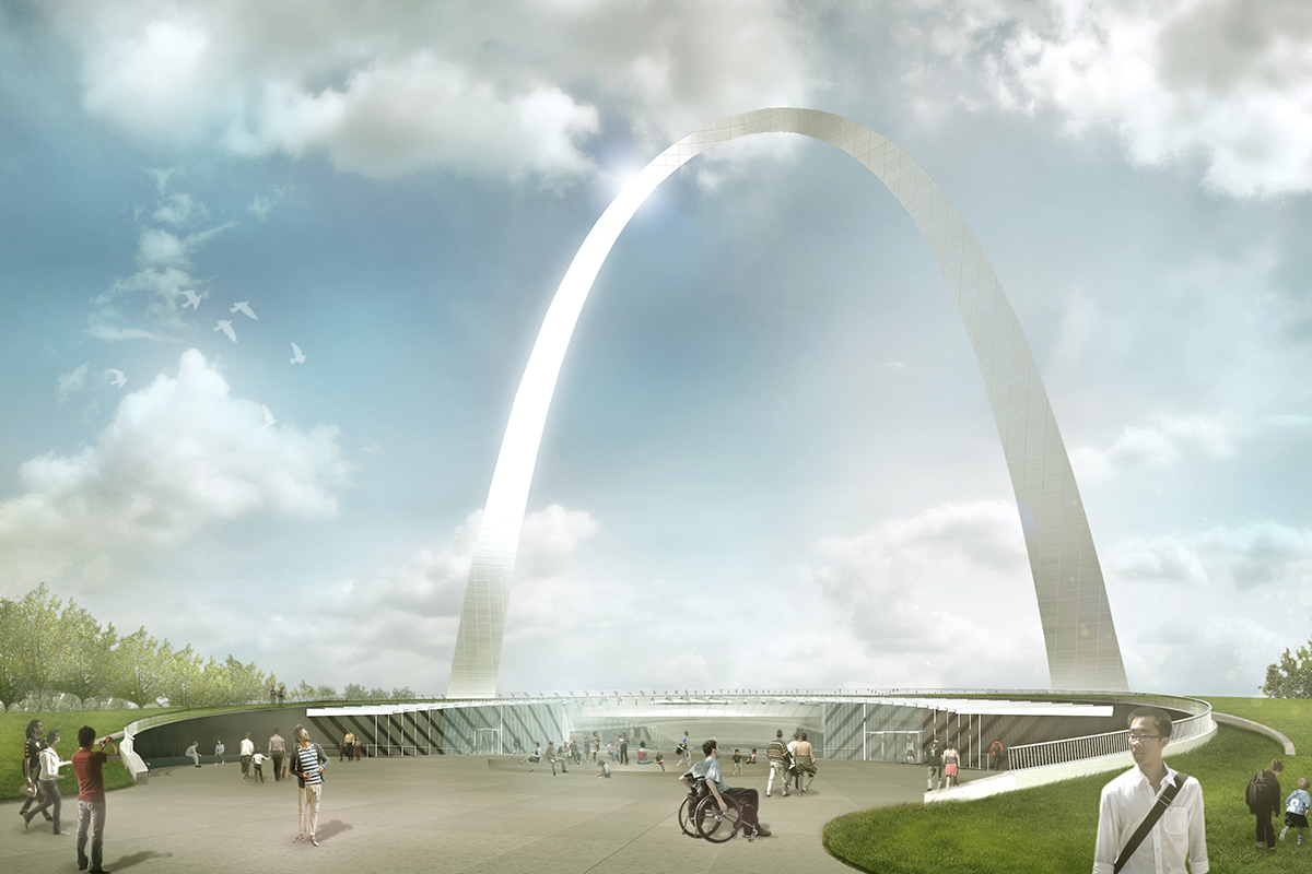 Gateway Arch Museum and Visitor Center - Architect Magazine
