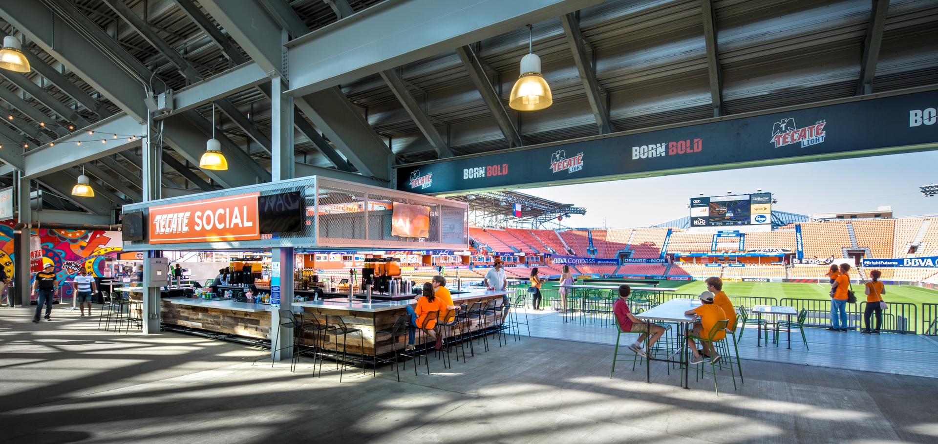 BBVA Compass Soccer Stadium Concessions - Architect Magazine