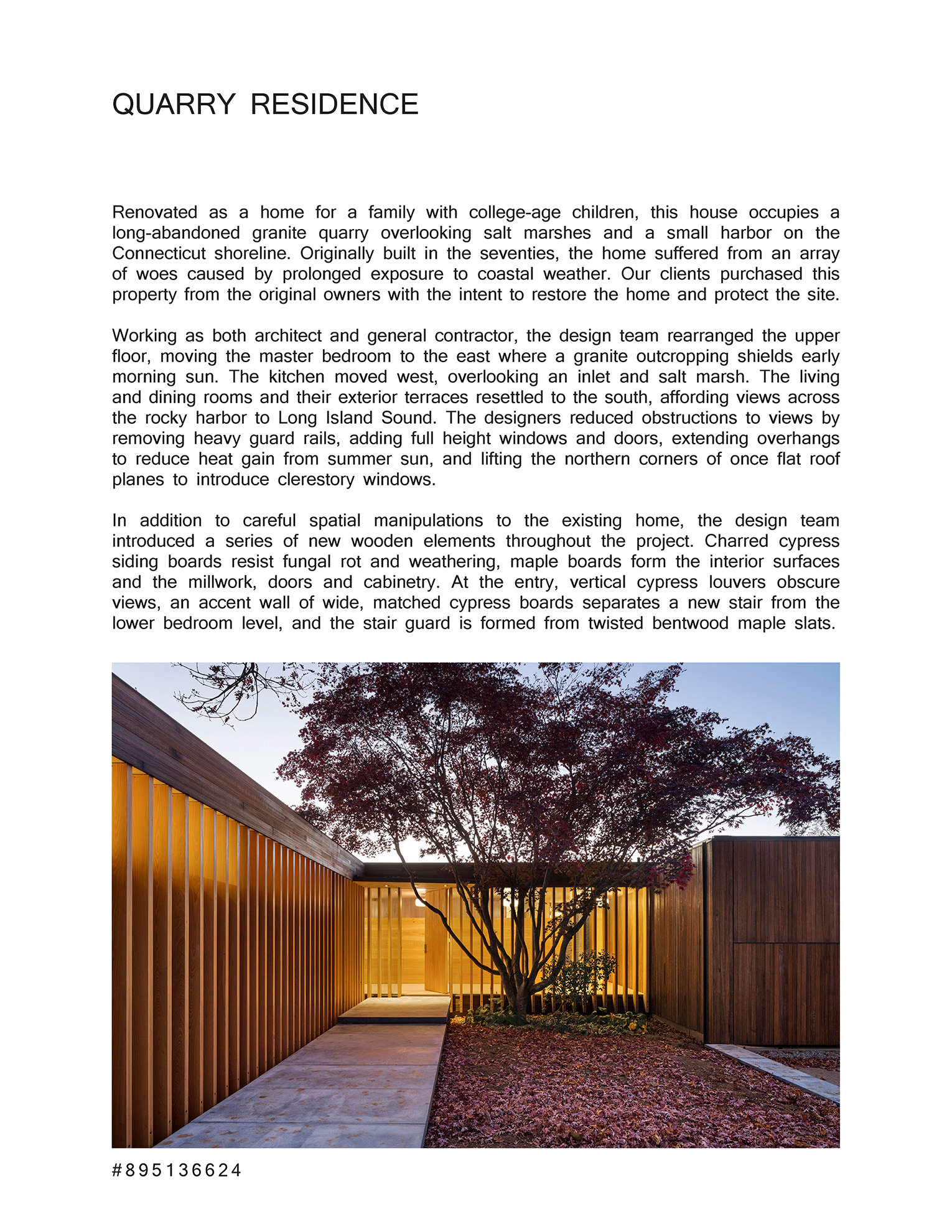 Quarry House - Architect Magazine