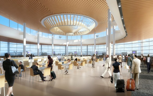 Louis Armstrong New Orleans International Airport (MSY) North Terminal ...