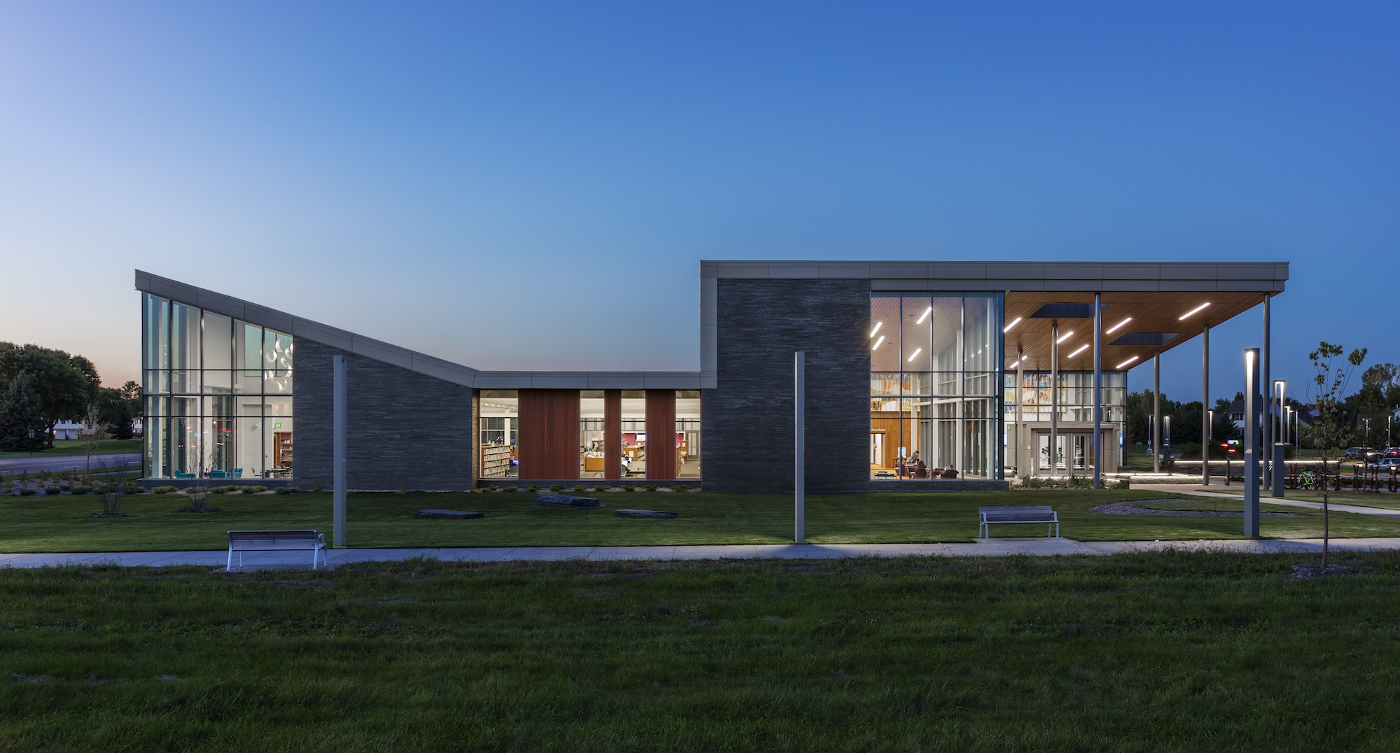 Brooklyn Park Library - Architect Magazine