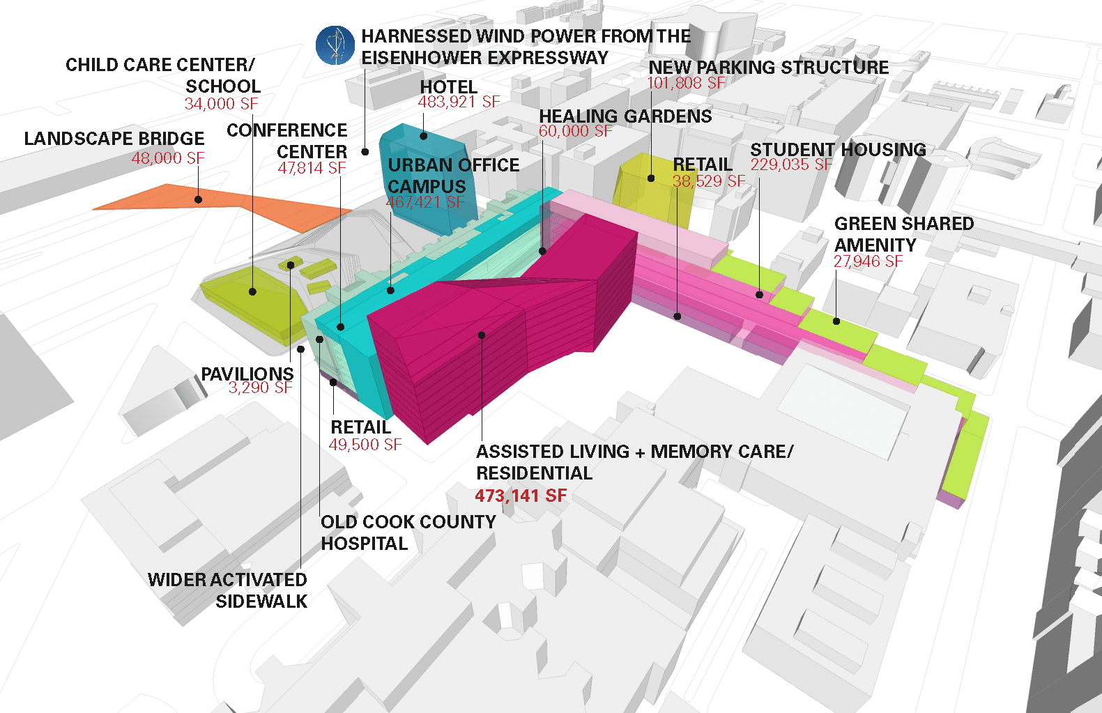 Old Cook County Hospital Adaptive Reuse - Architect Magazine