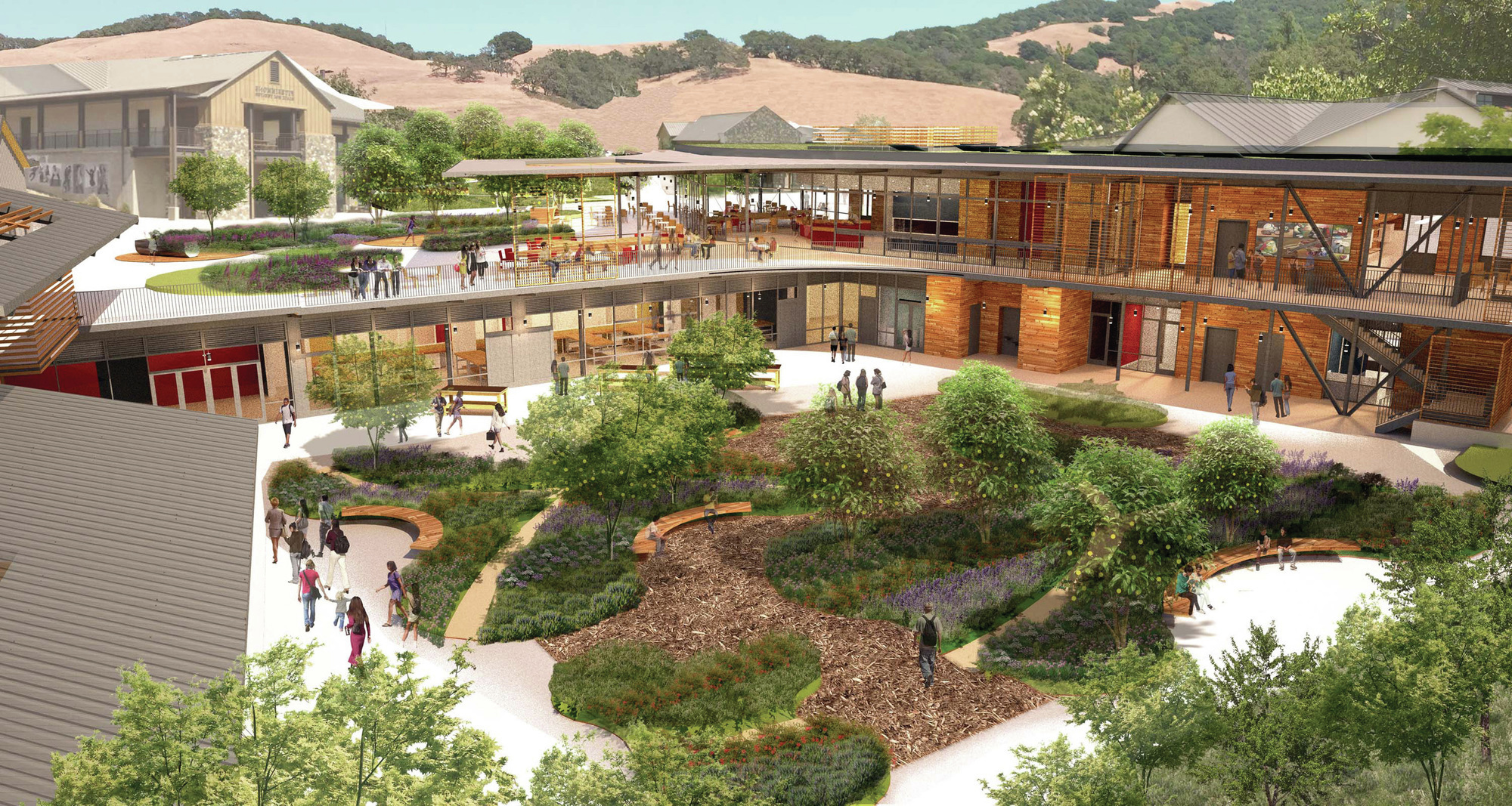 Sonoma Academy’s Janet Durgin Guild and Commons - Architect Magazine