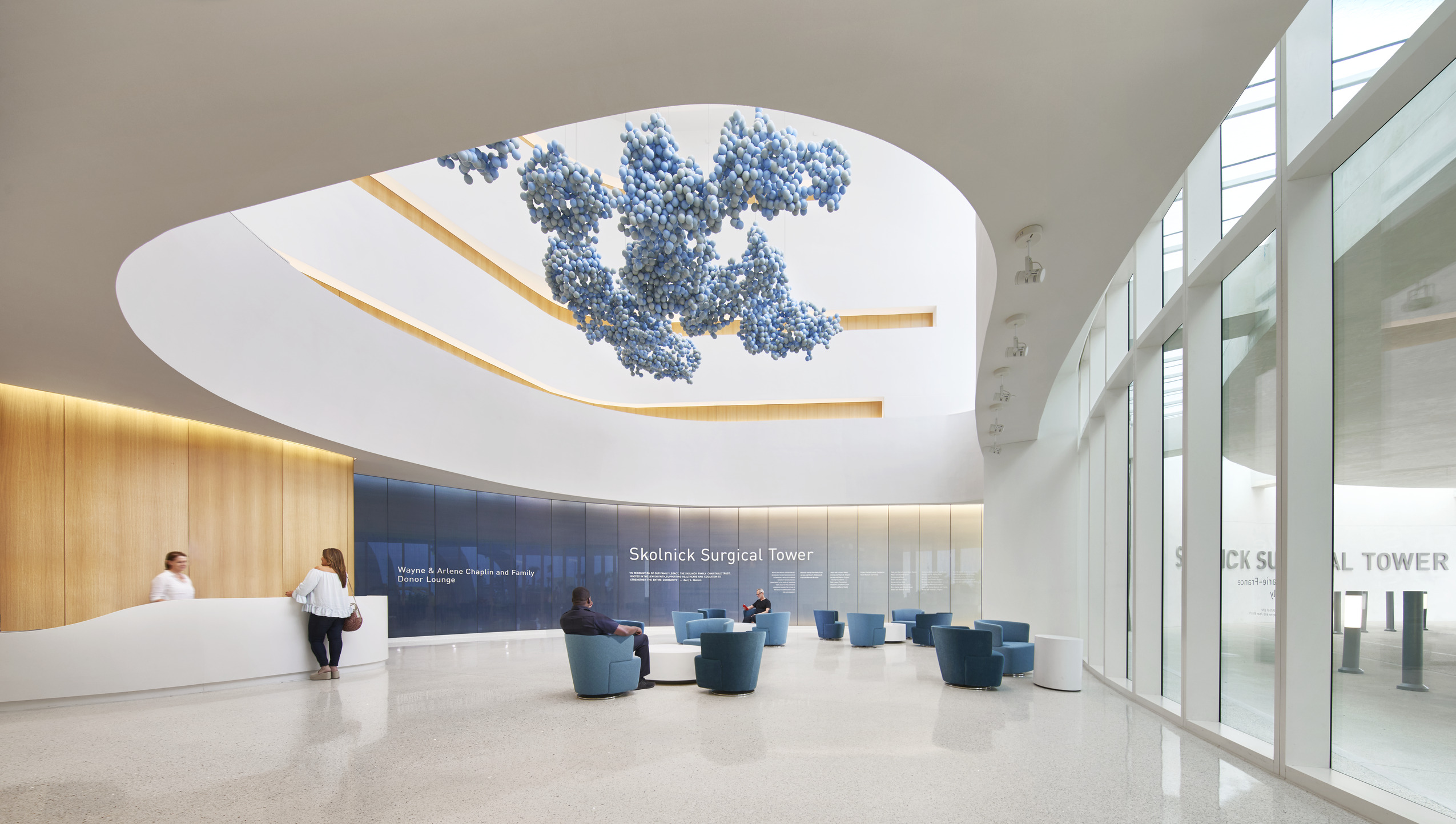 A Hospital Complex That Channels Miami Beach