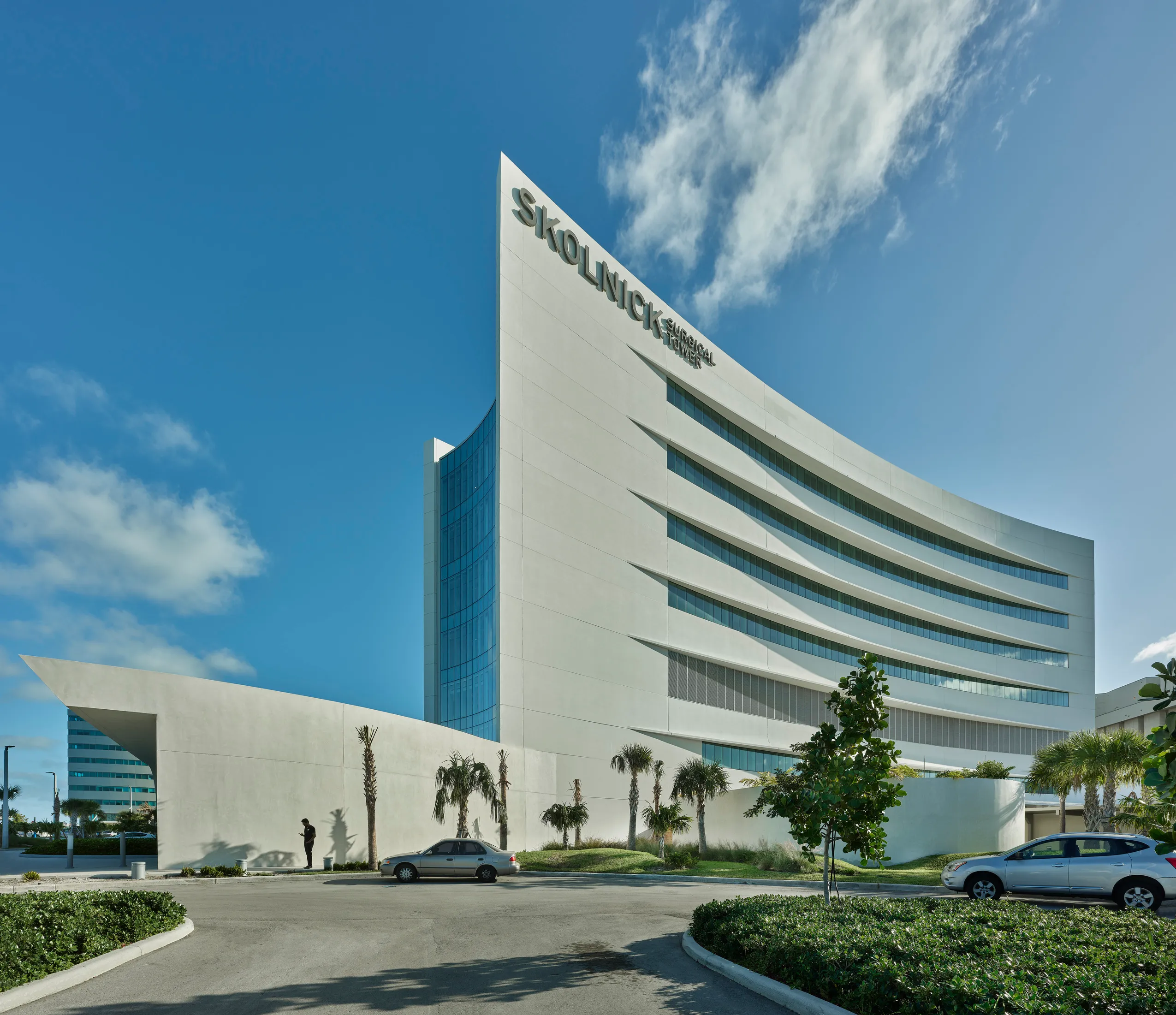 A Hospital Complex That Channels Miami Beach