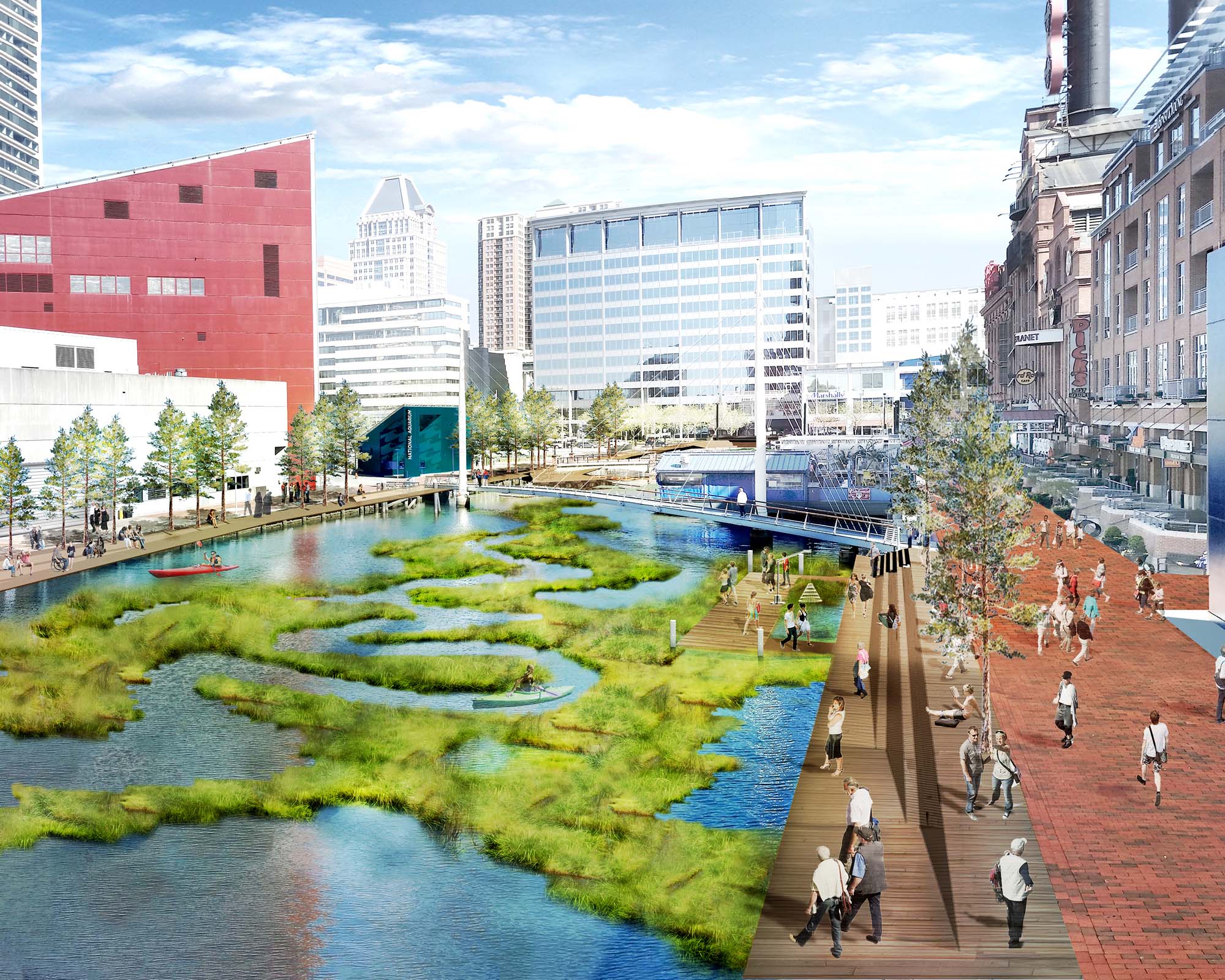 National Aquarium Waterfront Campus Plan - Architect Magazine