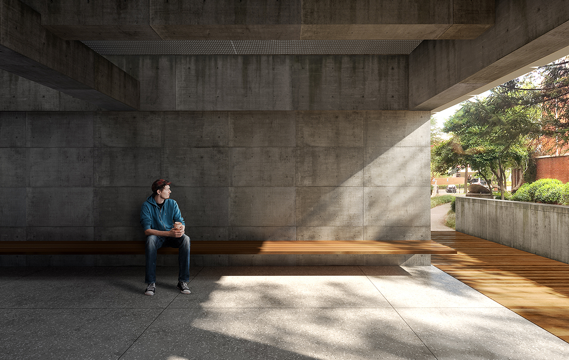 Methodist Le Bonheur Healthcare - Garden Chapel Pavilion (cooling tower ...