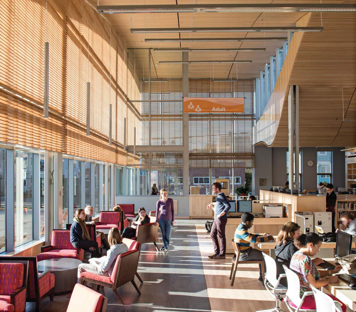 Boston Public Library, East Boston Branch - Architect Magazine