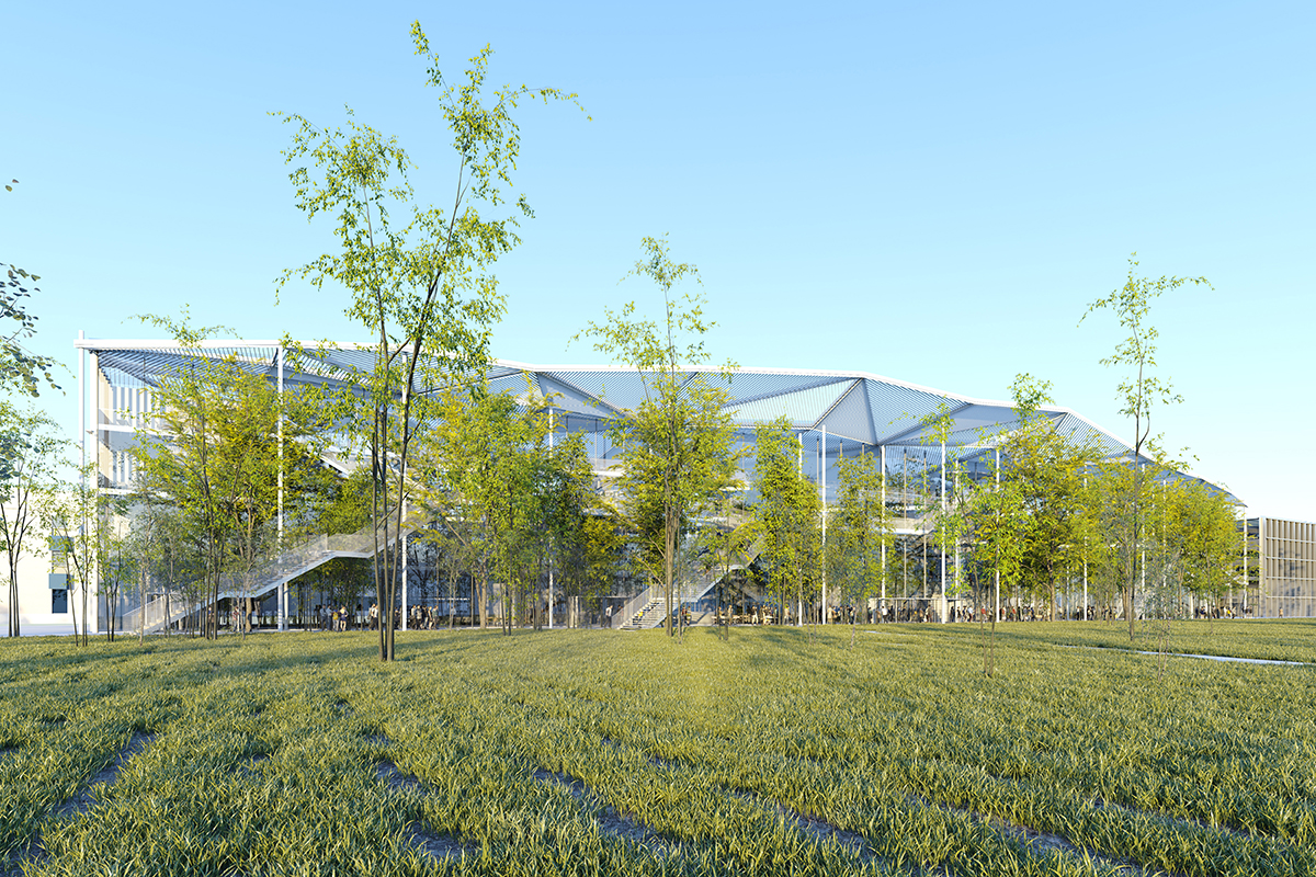 Shared Educational Building at Paris-Saclay - Architect Magazine