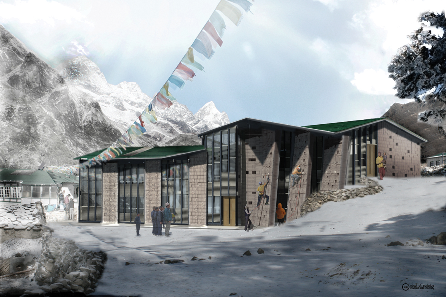 Building Amid the World’s Highest Mountains