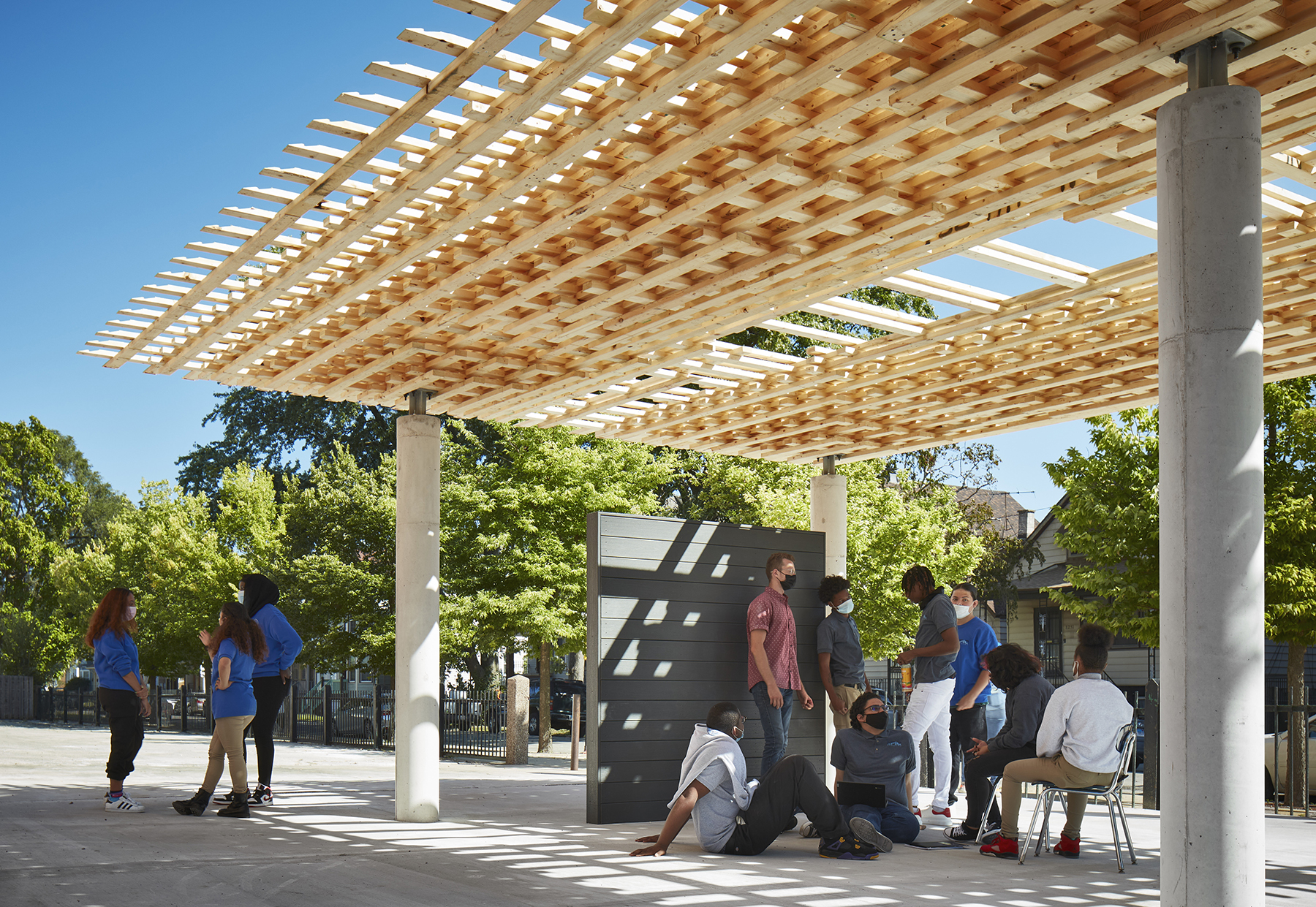 Mass Timber on a Diet at the Chicago Architecture Biennial