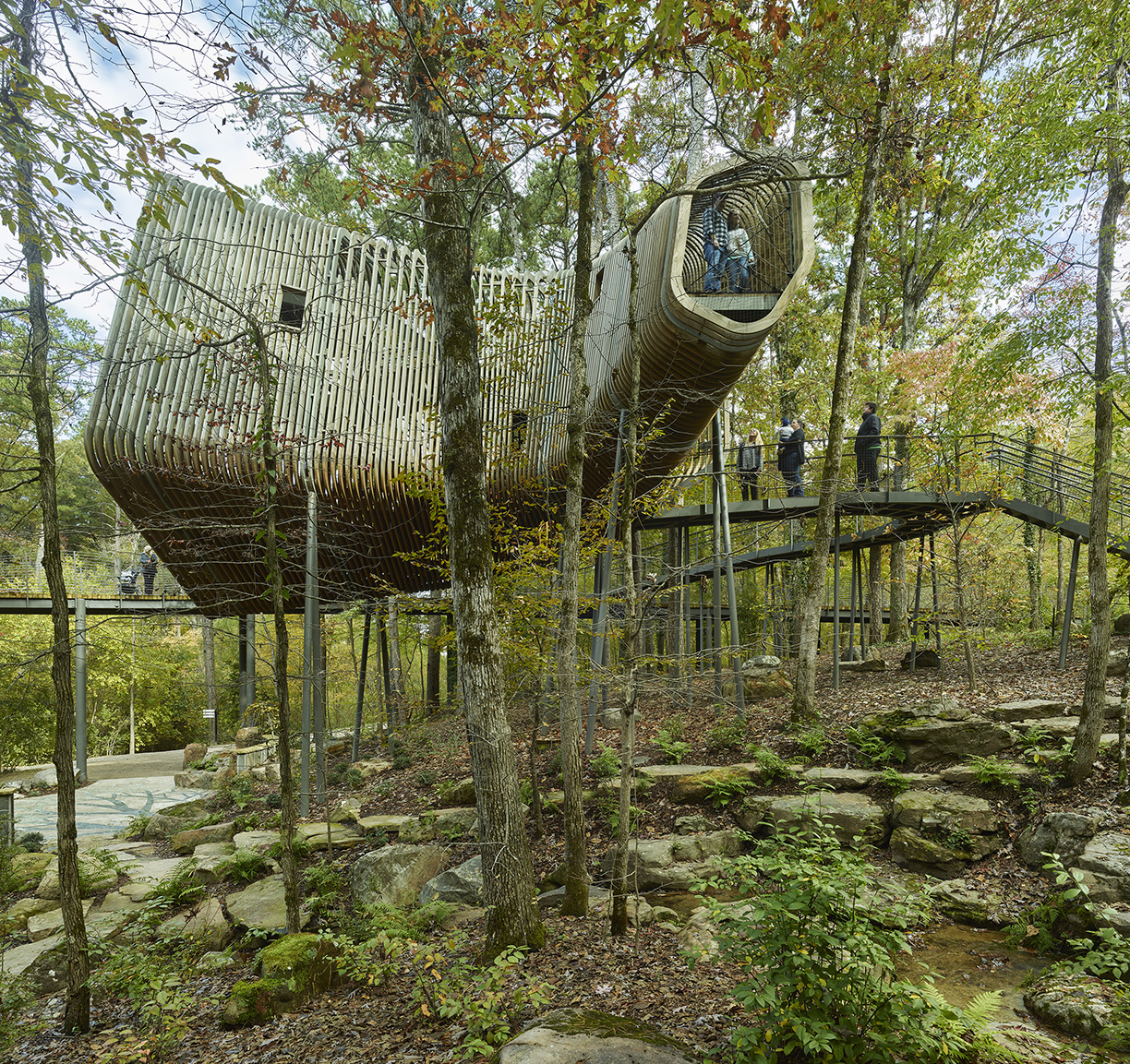 The Evans Tree House at Garvan Woodland Gardens - Architect Magazine