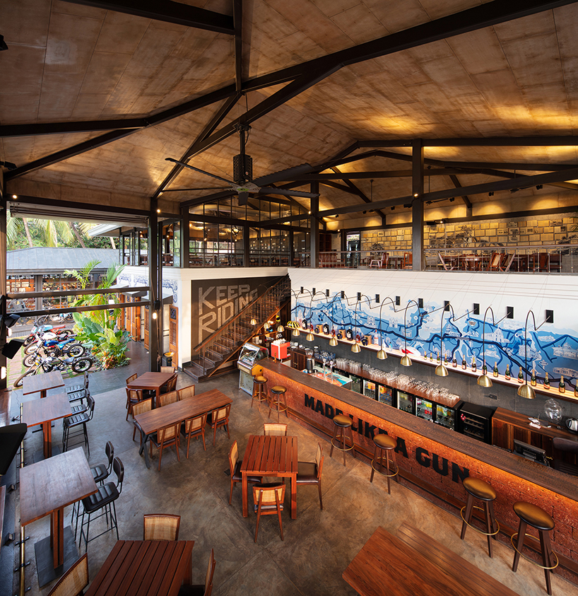 The Royal Enfield Garage Café, Goa - Architect Magazine