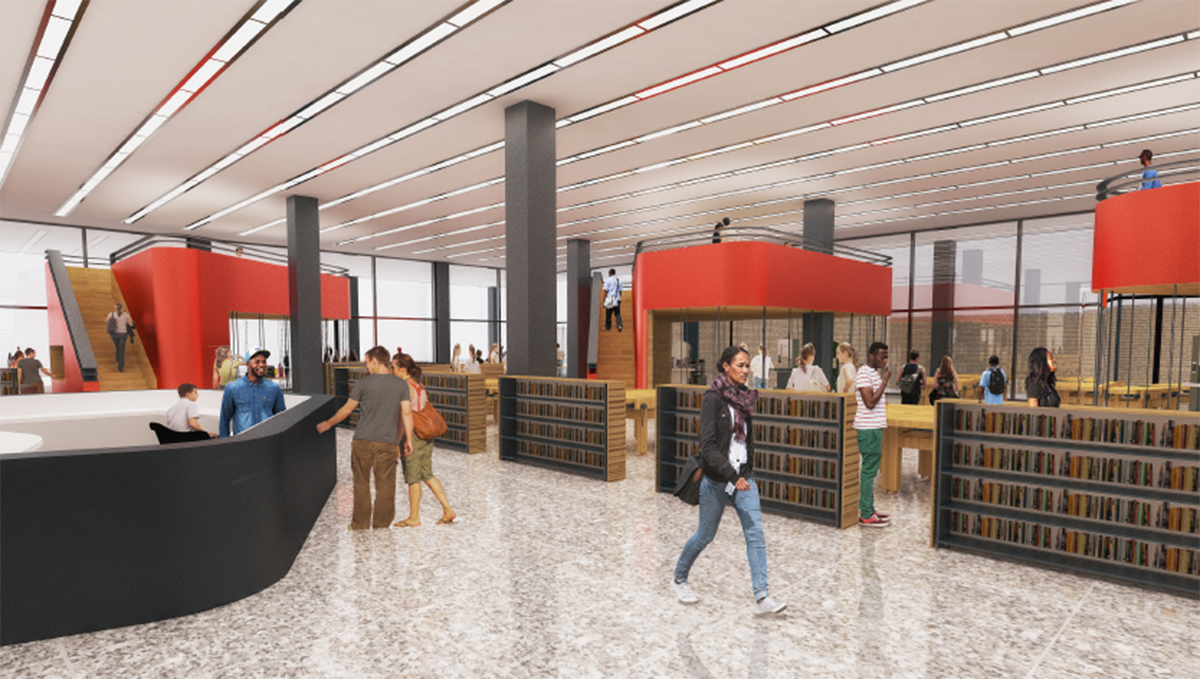 DC Public Library Releases More Renderings of the MLK Library Renovation