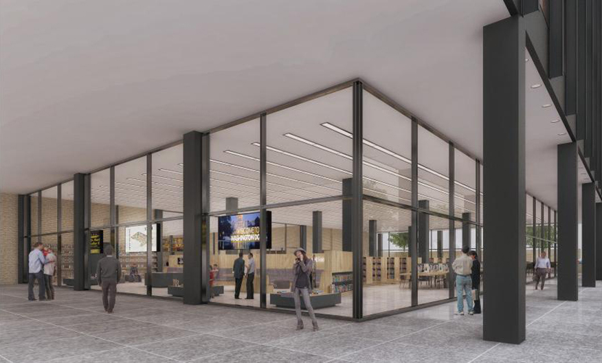 DC Public Library Releases More Renderings of the MLK Library Renovation
