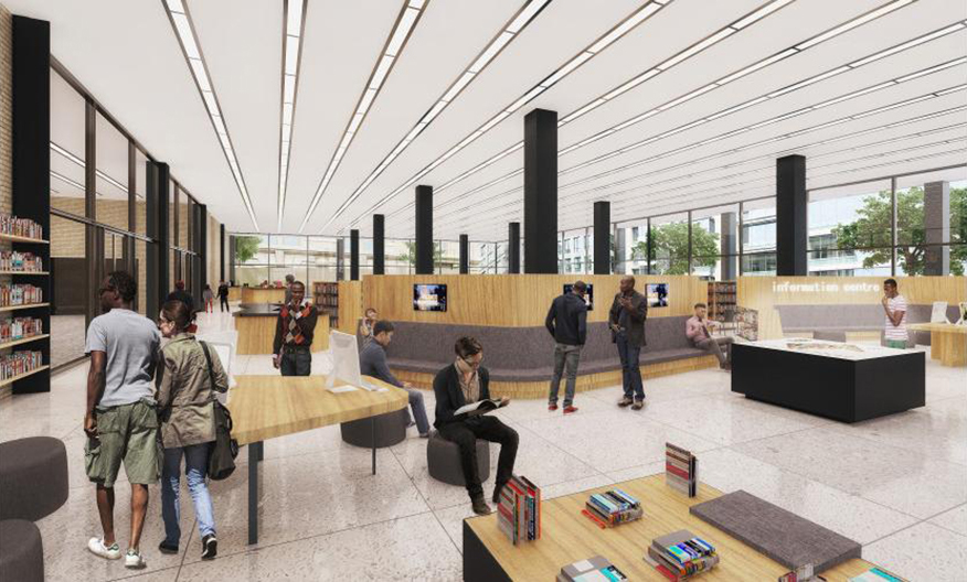 DC Public Library Releases More Renderings of the MLK Library Renovation
