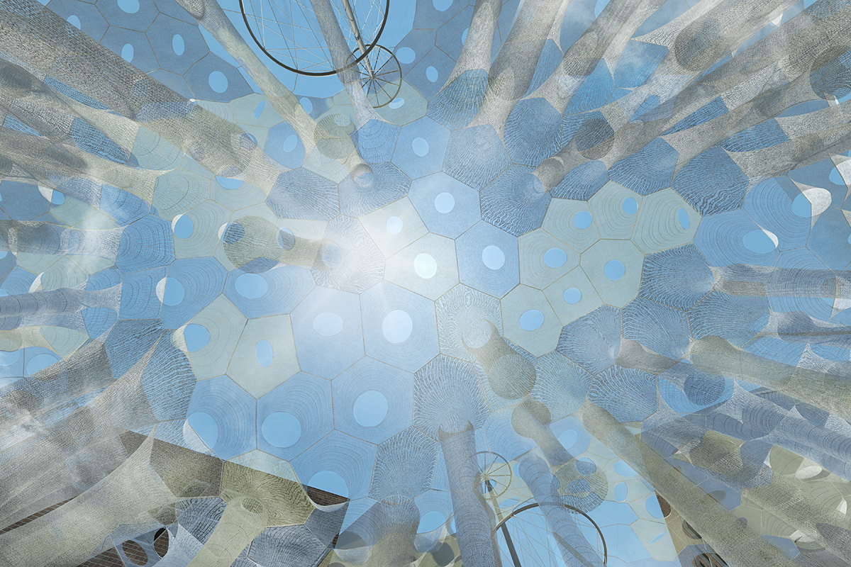 Jenny Sabin's Photoluminescent "Lumen" Installation Wins 2017 Young ...