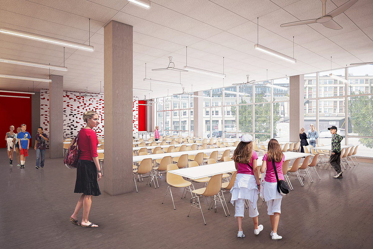 Seattle Academy Cardinal Union - Architect Magazine