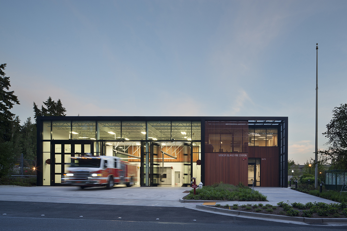 Mercer Island Fire Station 92 - Architect Magazine