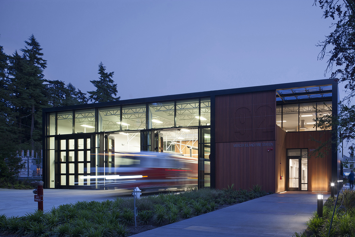 Mercer Island Fire Station 92 - Architect Magazine