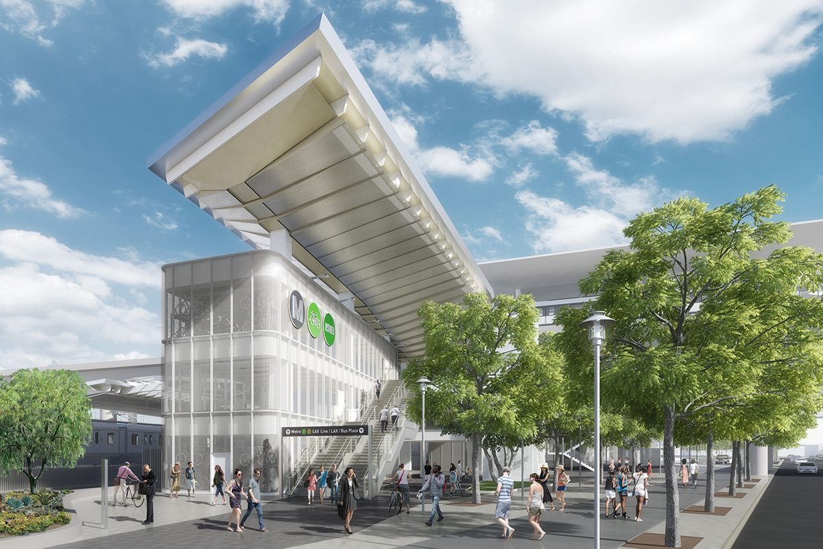 LAX Metro Airport Connector Station - Architect Magazine