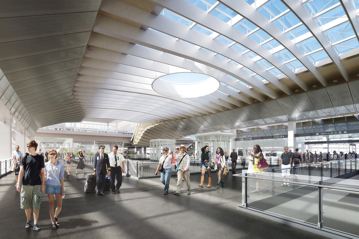 LAX Metro Airport Connector Station - Architect Magazine