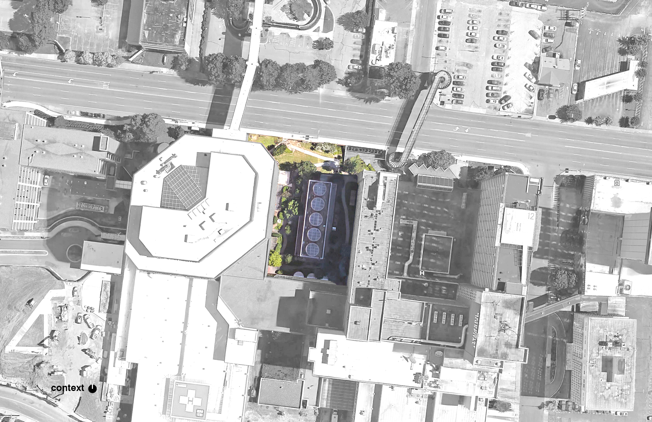 Methodist Le Bonheur Healthcare - Garden Chapel Pavilion (cooling tower ...