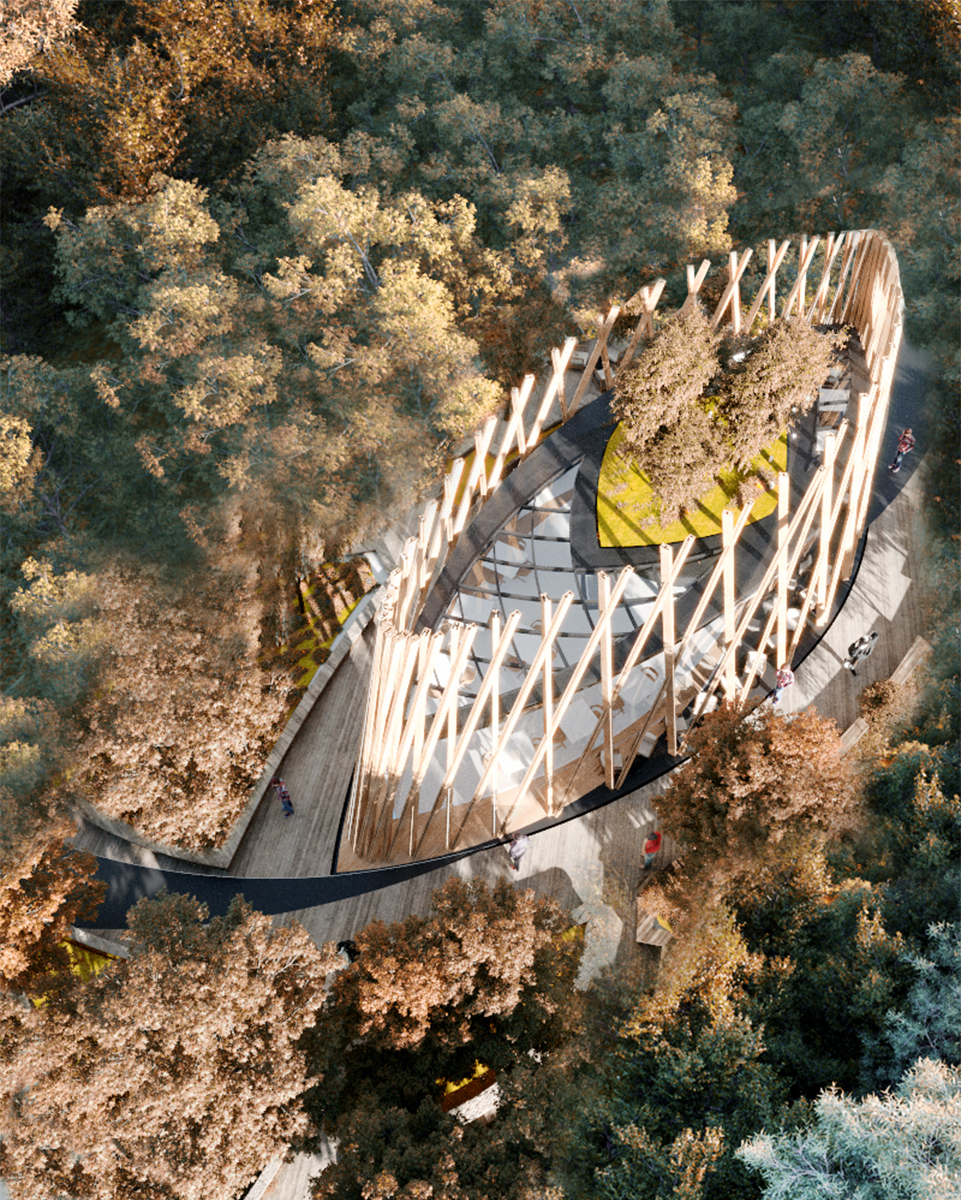 Leaf and Bean Coffee Co Pavilion - Architect Magazine