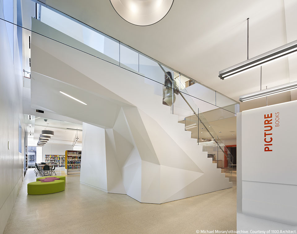 Queens Central Library, Children’s Library Discovery Center - Architect ...