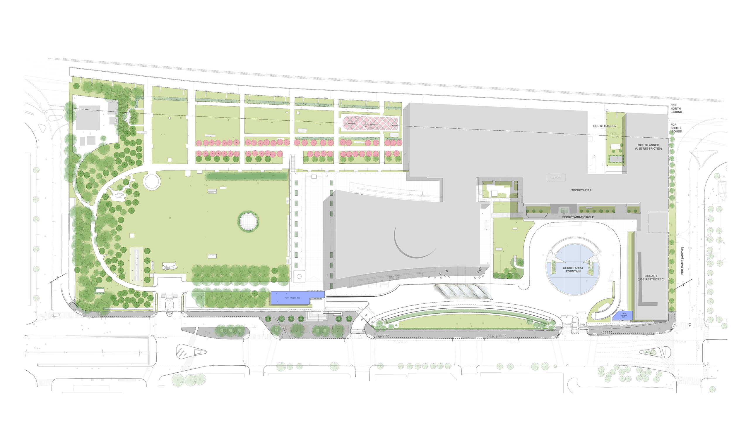 United Nations Master Plan Landscape Design - Architect Magazine