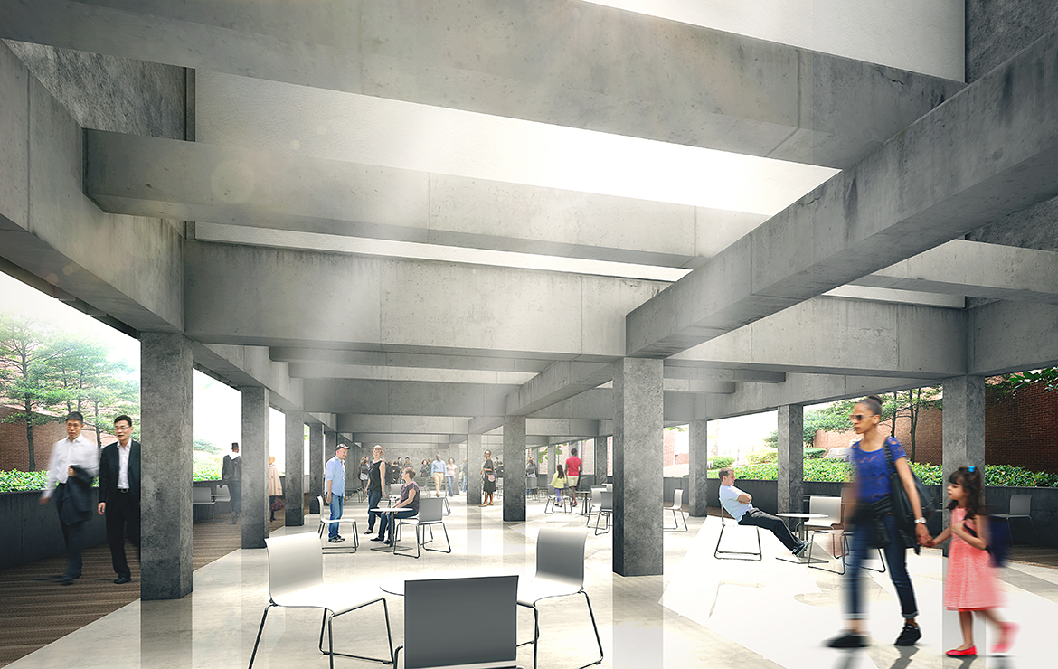 Methodist Le Bonheur Healthcare - Garden Chapel Pavilion (cooling tower ...