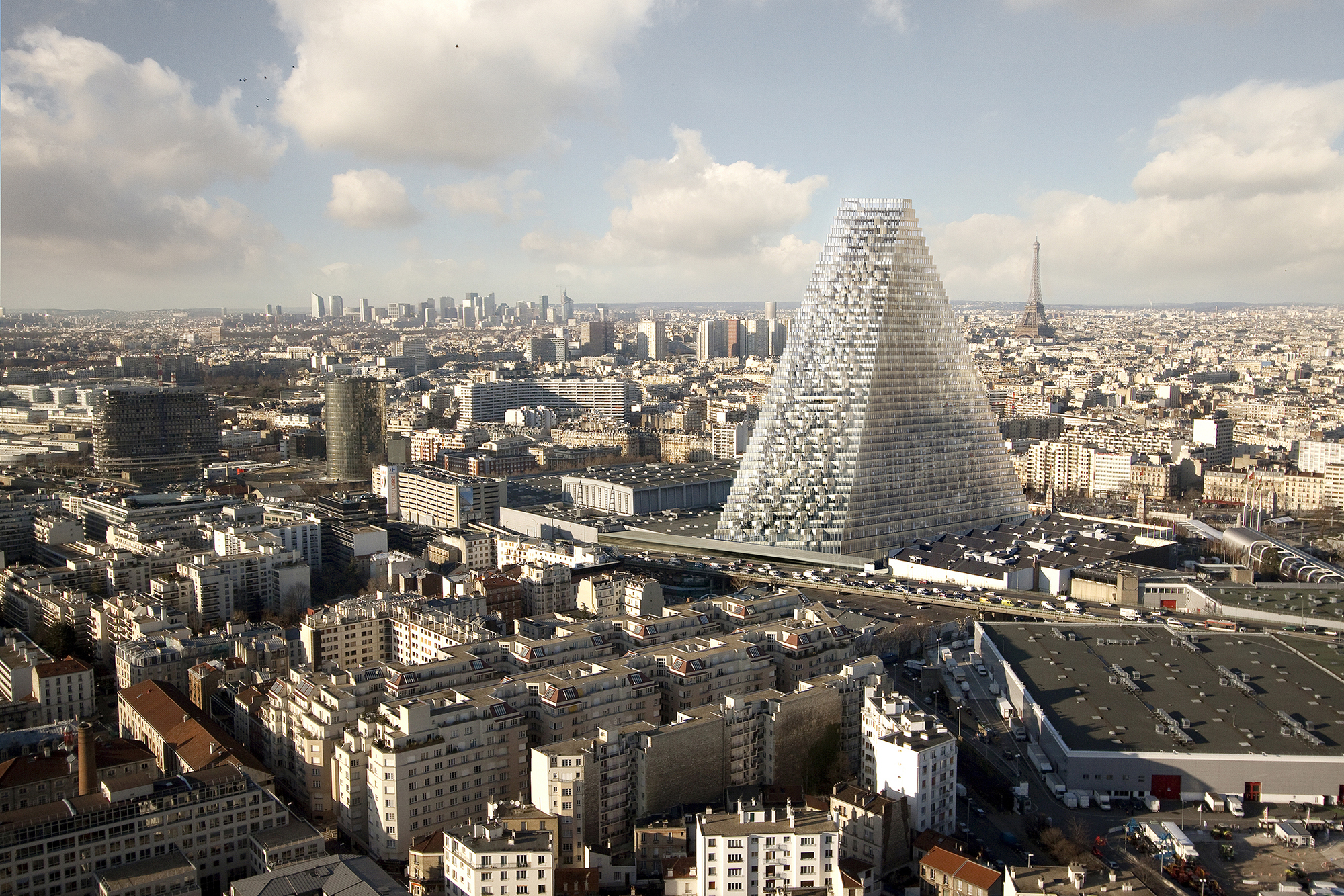 Herzog & de Meuron’s Tour Triangle Approved in Paris