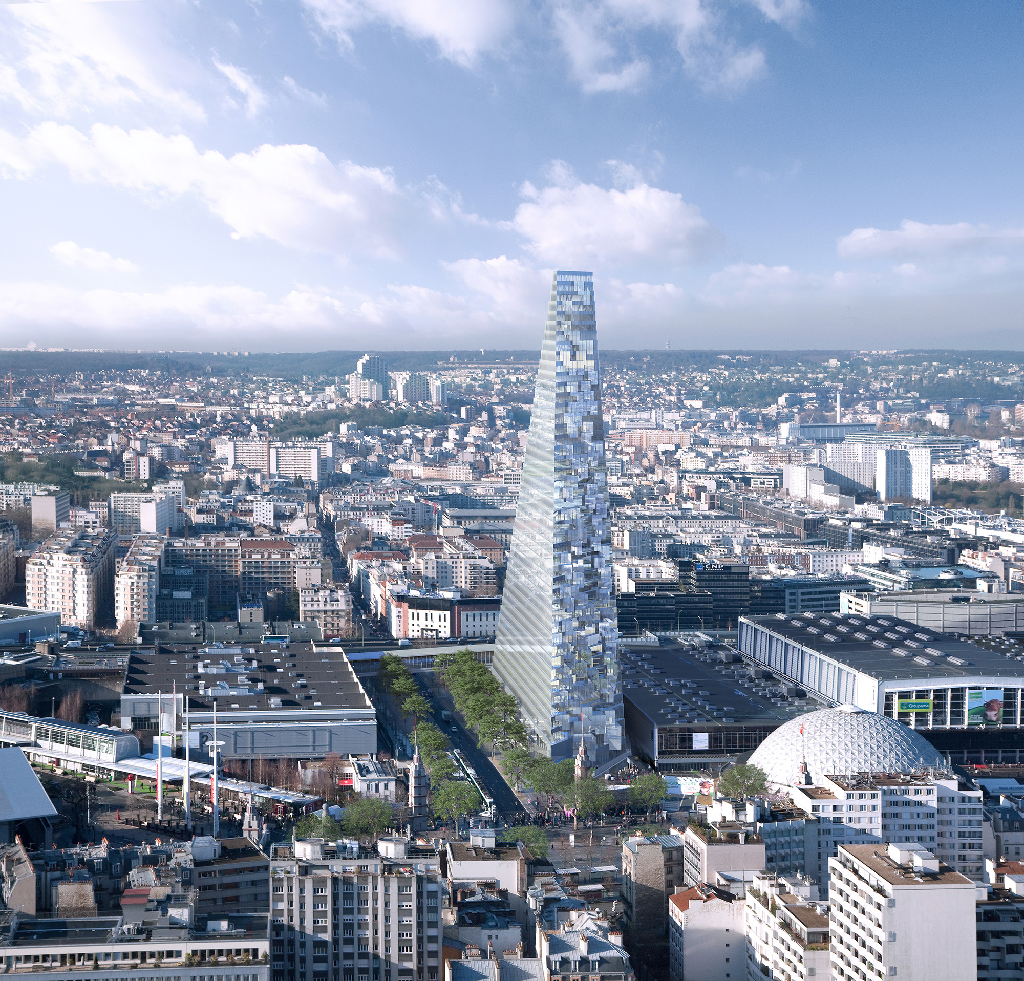Herzog & de Meuron’s Tour Triangle Approved in Paris