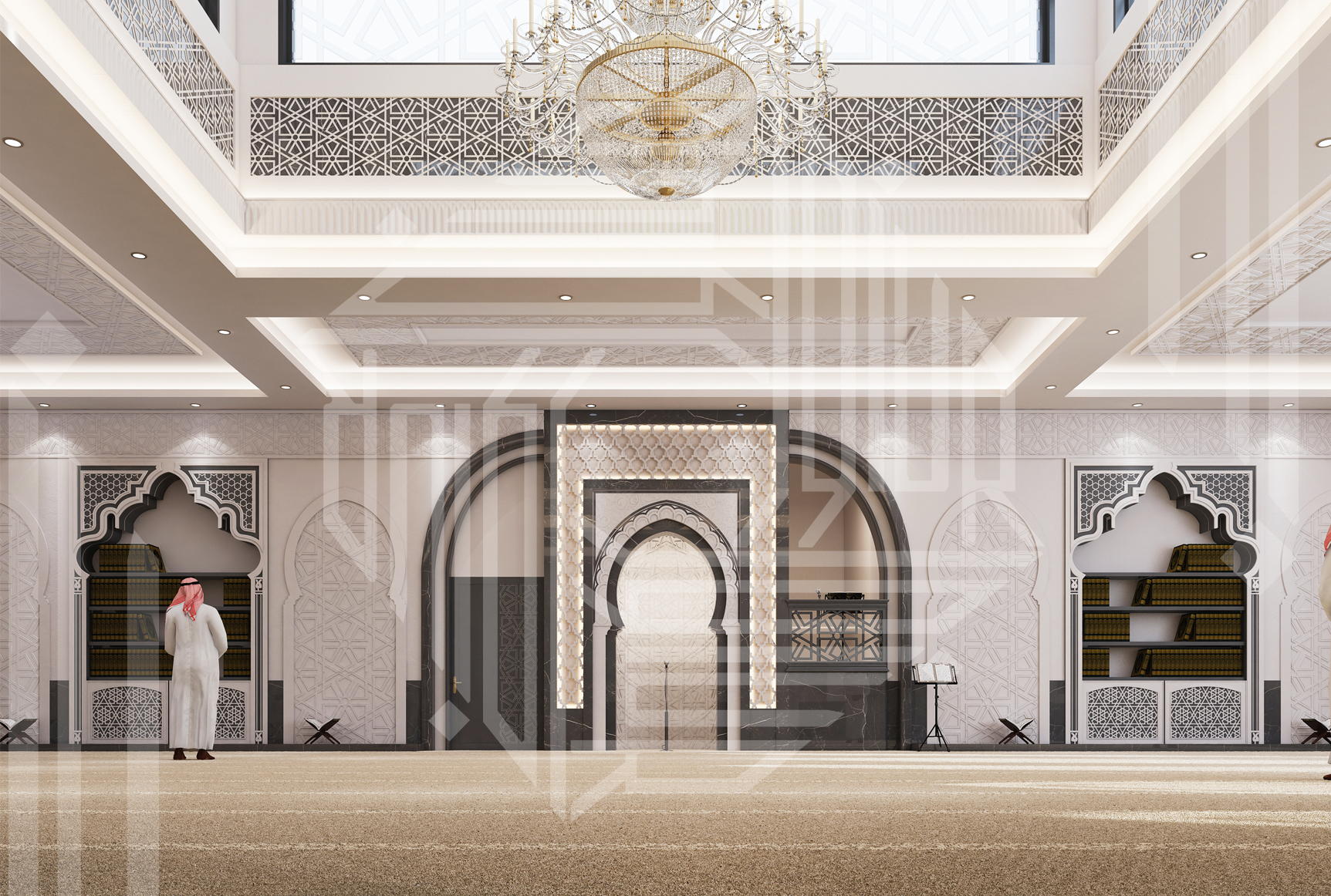 Mosque Interior Design -Prayer Room - Architect Magazine