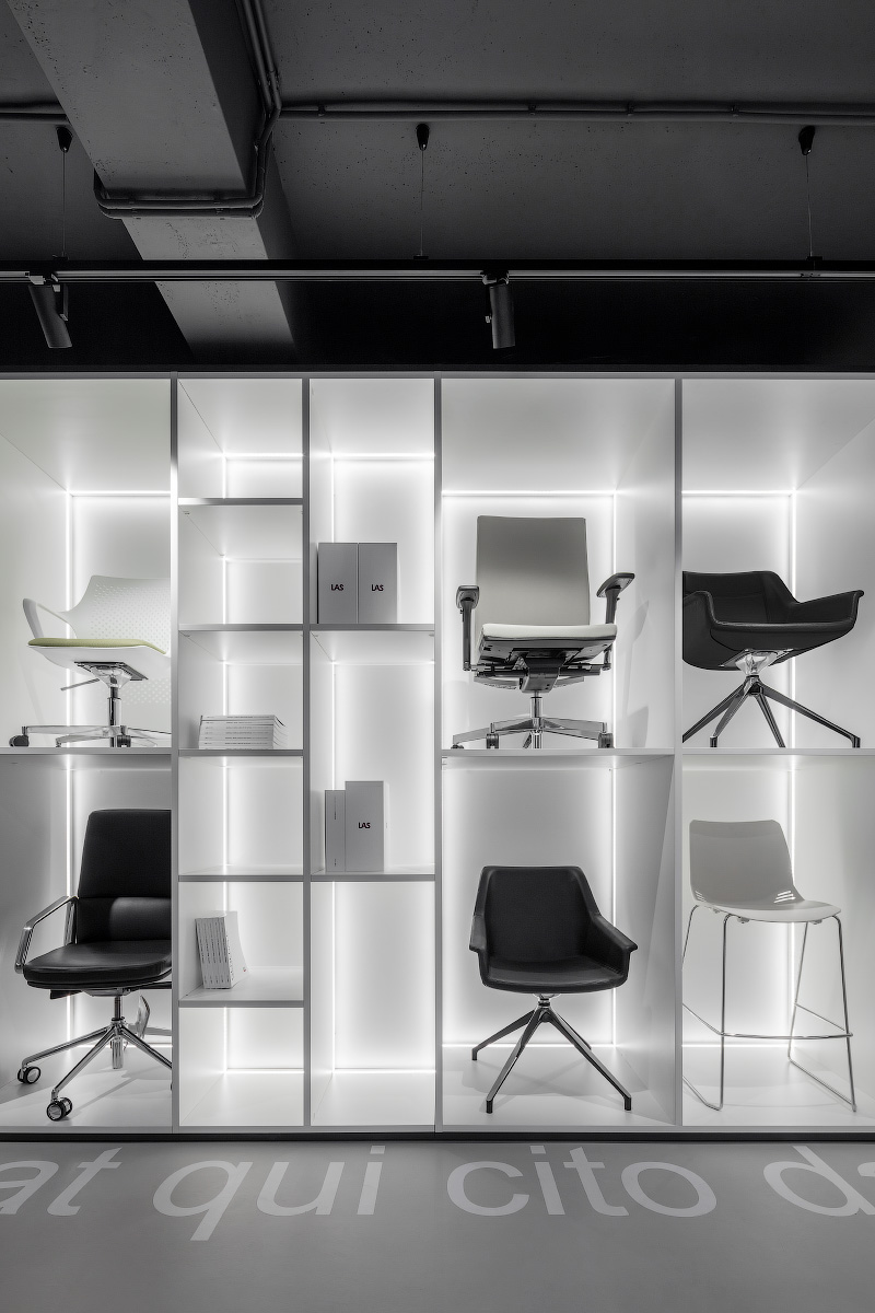 Showroom of LAS factory - Architect Magazine