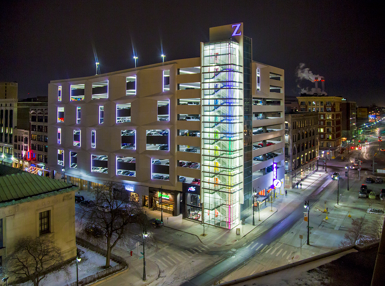 "the Z" Parking and Retail Development - Architect Magazine