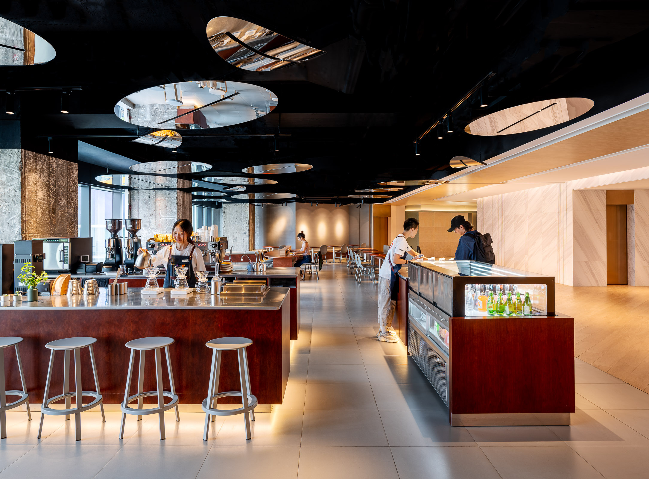 SeeSaw Coffee Huarun - Architect Magazine