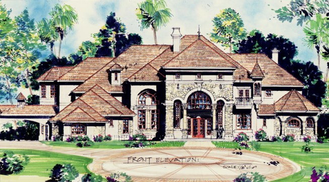French Chateau Manor - Architect Magazine