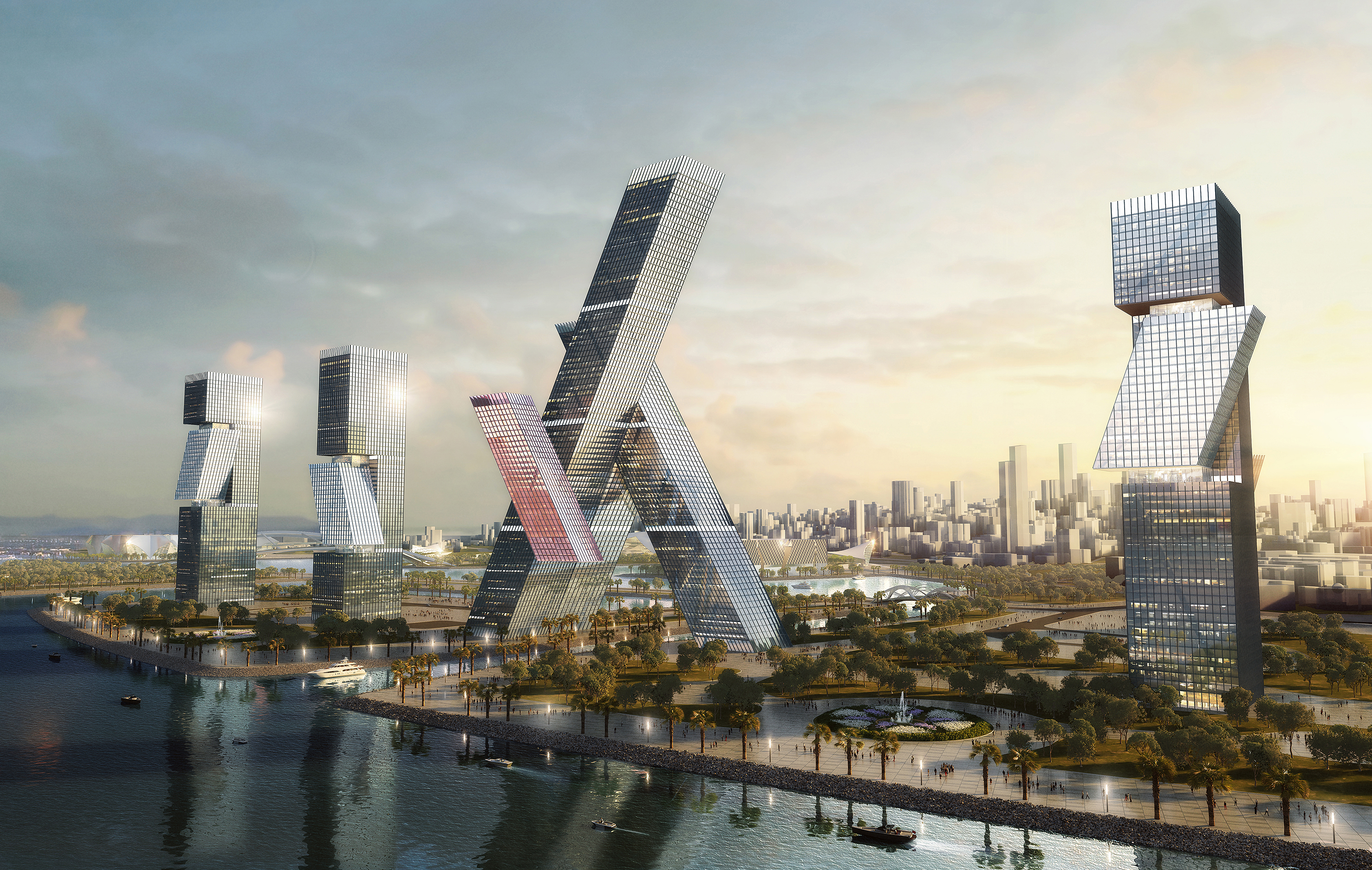 Beirut Sea Port 'Phoenix' Design Proposal_ Condotel - Architect Magazine