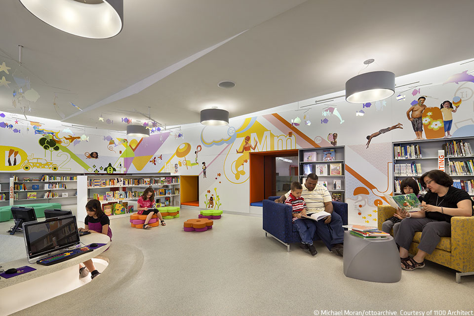Queens Central Library, Children’s Library Discovery Center - Architect ...